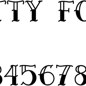 BETTY FONT SVG, Png, Betty Alphabet, Betty Letters and Numbers Svg for ...