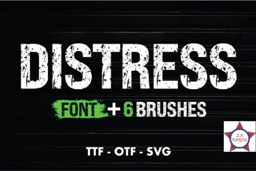 DISTRESSED FONT SVG, Ttf – Distressed Svg – Grunge Svg – Alphabet ...
