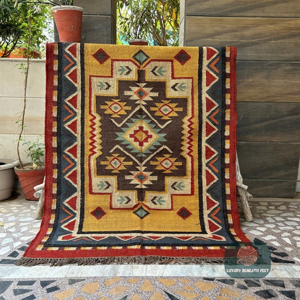 Western Area Rug - Etsy