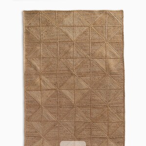 High Traffic Diamond Jute Rug, Contemporary Design, Jute Area Rug for ...