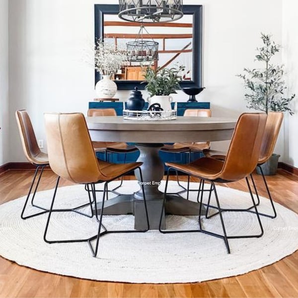 Round Dining Table Rugs - Etsy