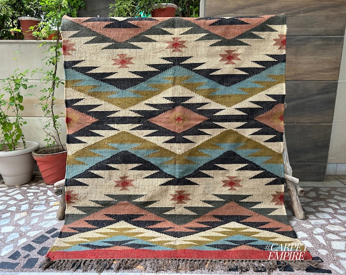 Antique Navajo Rug Hand Loomed Striped Pattern Rug 58 X 28 - Etsy