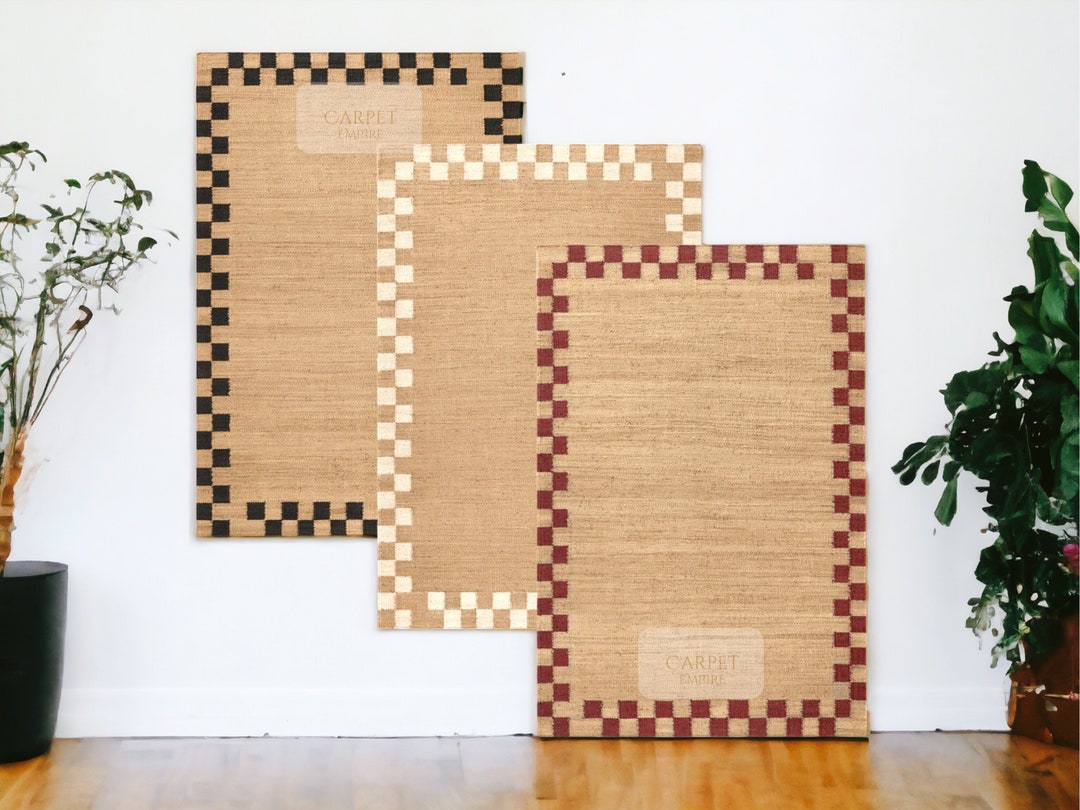 Braided Jute Rug ,checkerboard Rug ,natural Jute Rug ,jute Braided Rug ...