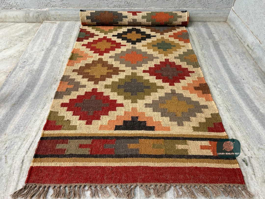 Kilim Runner Rug, Staircase/hallway High Traffic Runner, Handwoven ...