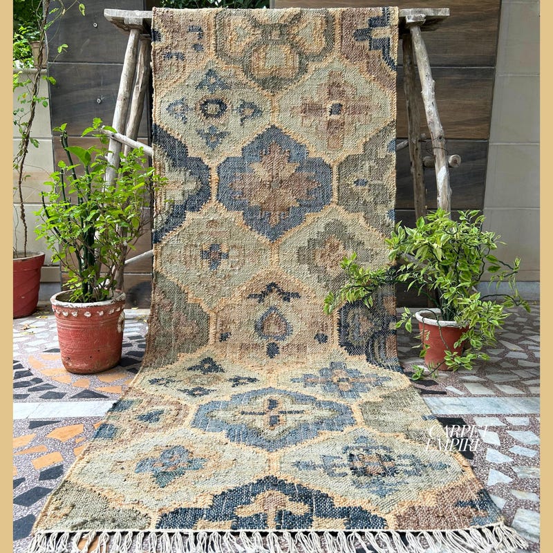 Wool Neutral Stair Runner - Etsy