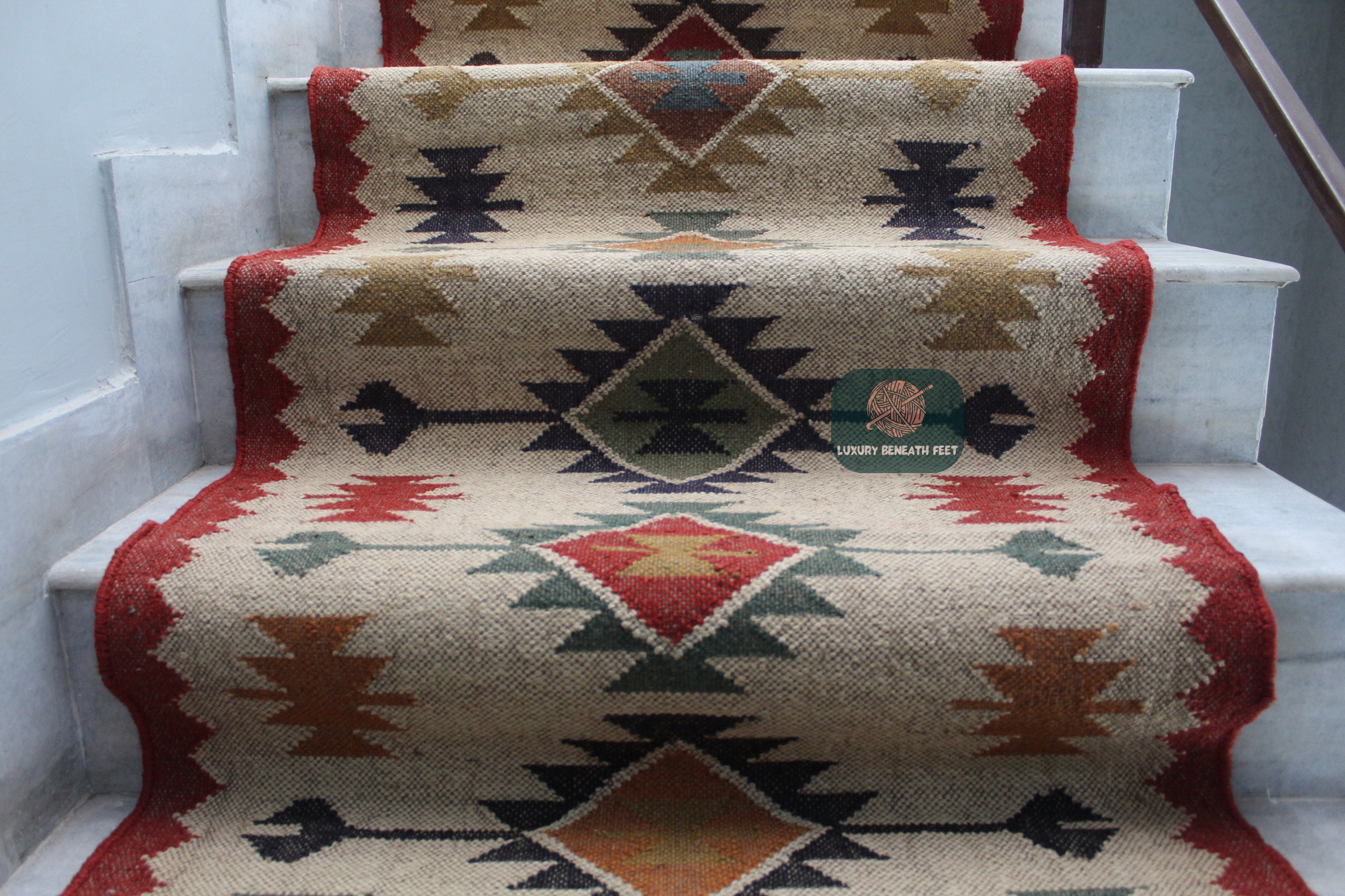 Kilim Runner Rug , Traditional Runner Rug, Staircase Runner Rug , Wool ...