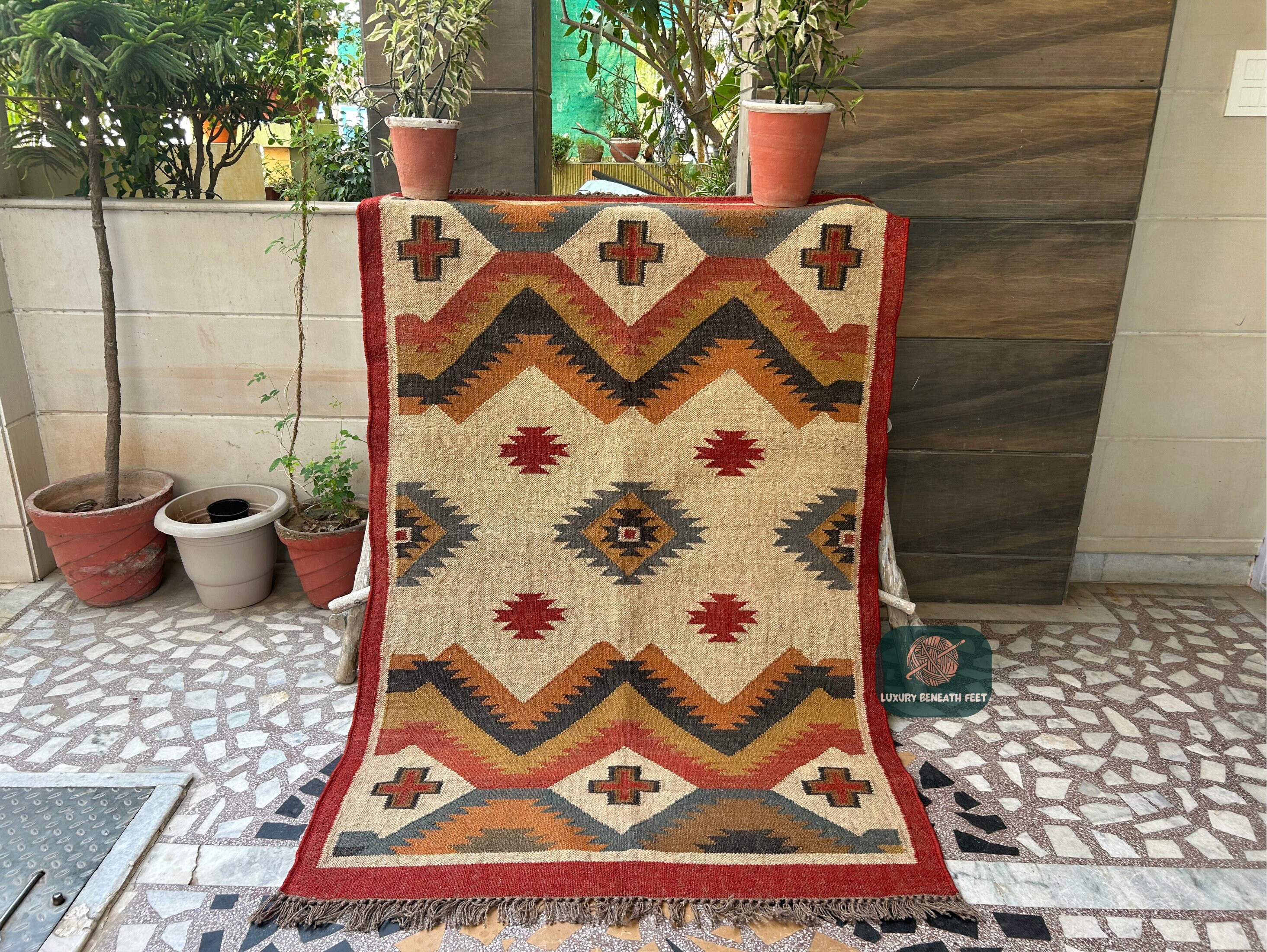 Navajo Wool Jute Rug Southwestern Home Decor Plus Pattern Aztec Rugs ...