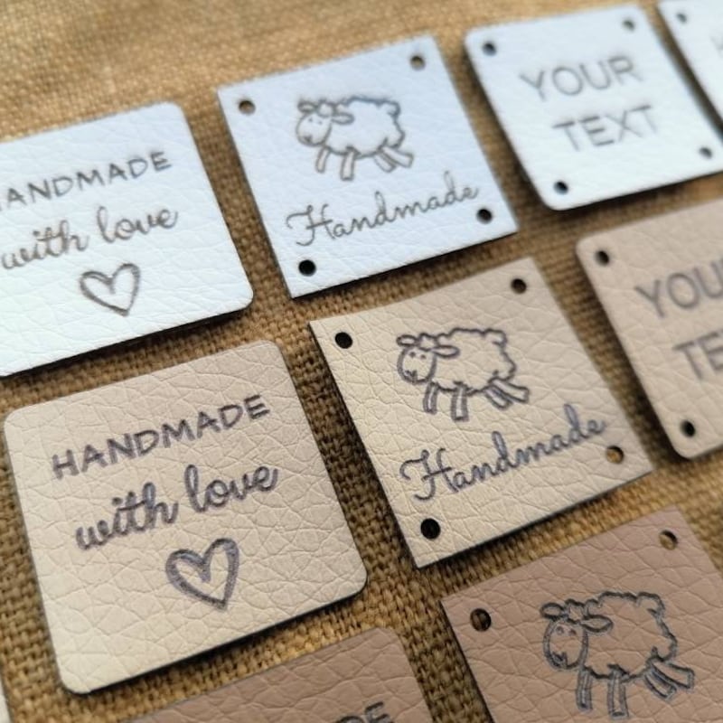 Leather Tags - Etsy