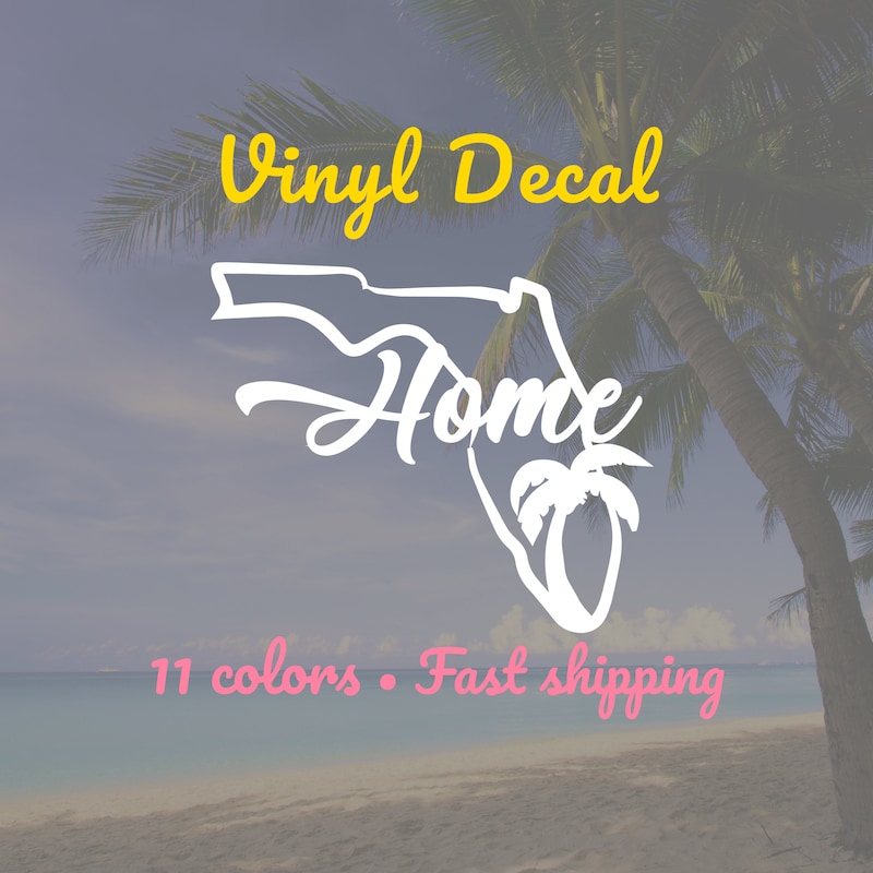Florida Decal - Etsy
