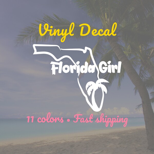 Florida Decal - Etsy