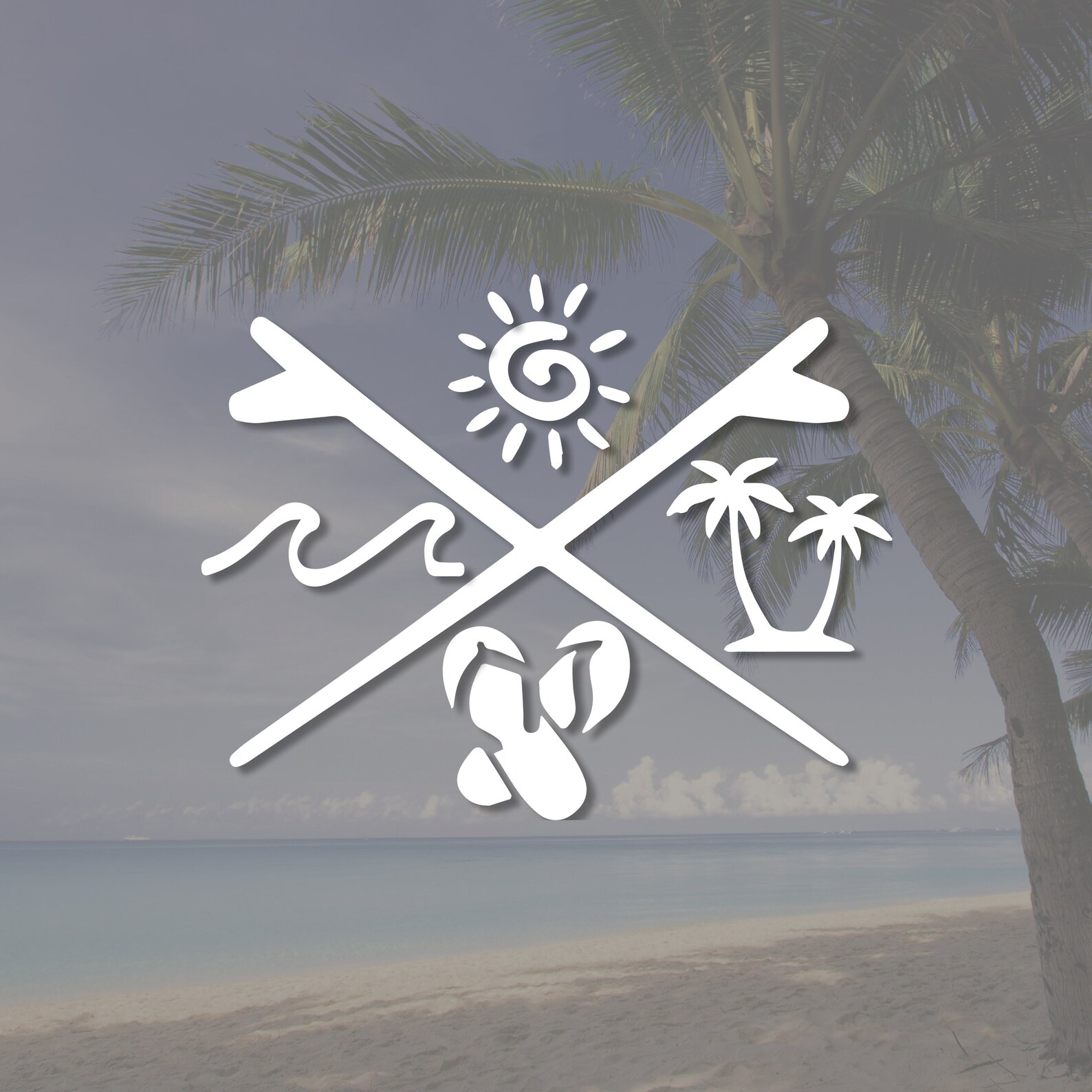 All Things of Summer Vinyl Decal Sticker Adventure Decal - Etsy