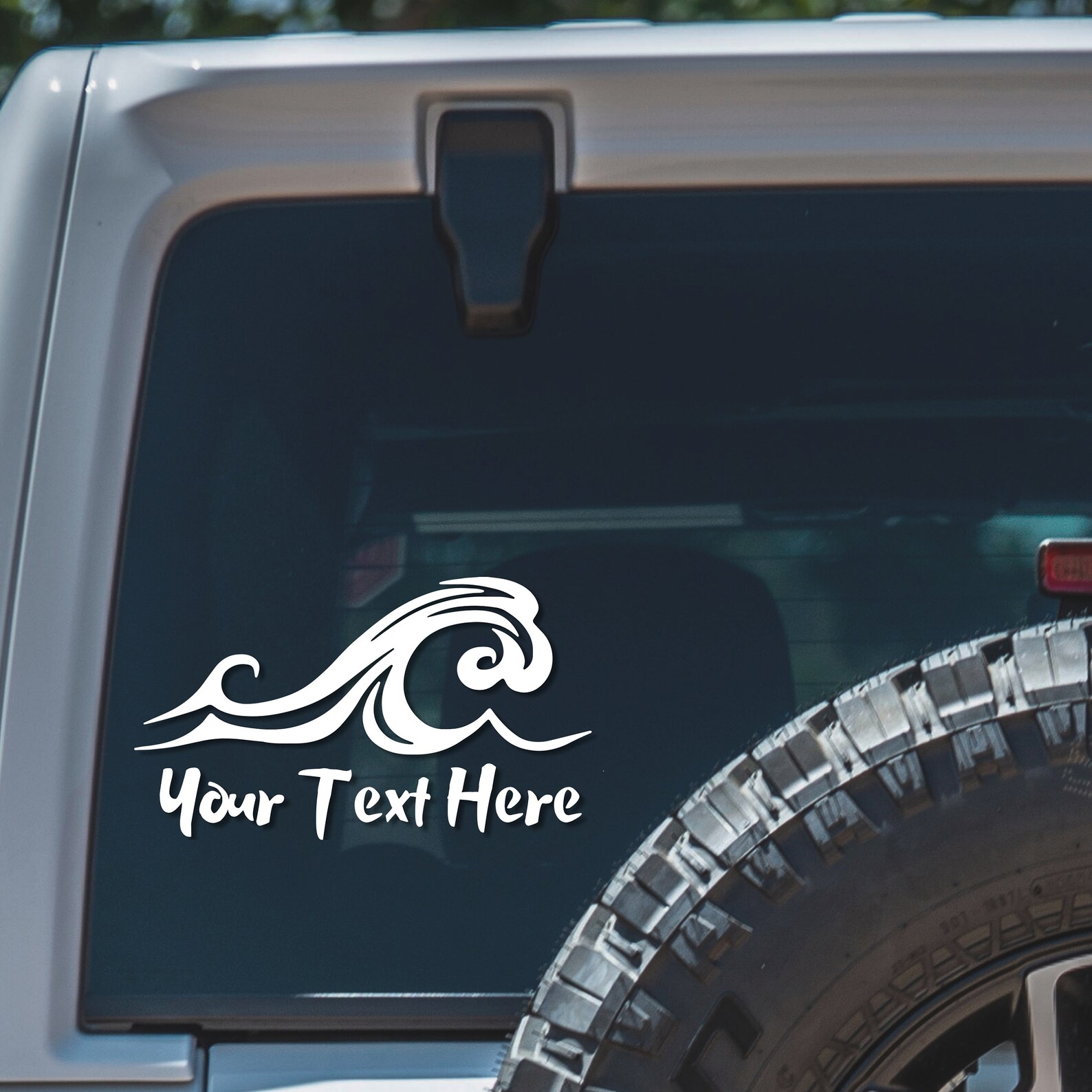 Ocean Wave Vinyl Decal Vinyl Sticker Wave Decal Ocean - Etsy