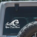 Ocean Wave Vinyl Decal Vinyl Sticker, Wave Decal, Ocean Decal, Car ...