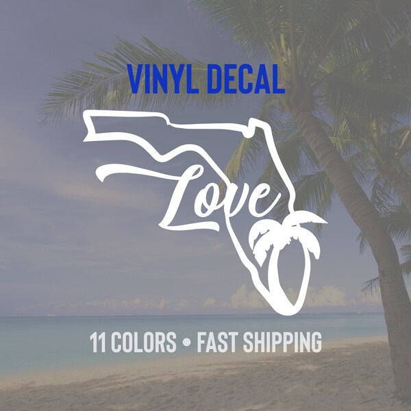 Florida Decal - Etsy