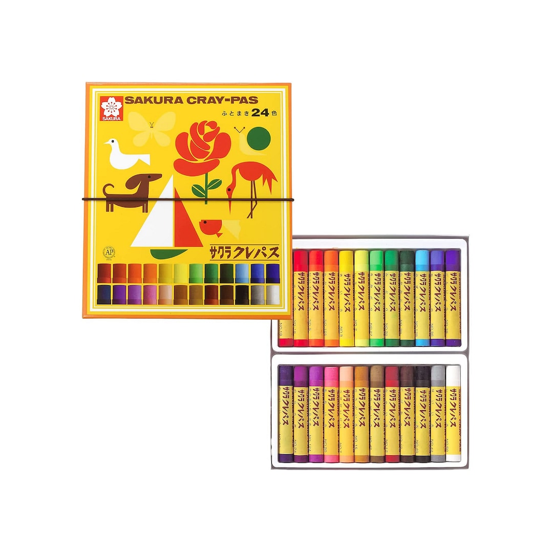 Japan's SAKURA Cray-pas Drawing Pastels - Etsy