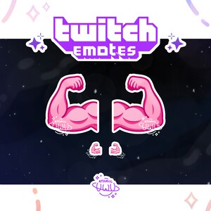 Kirby FLEX Twitch & Discord Emote - Etsy