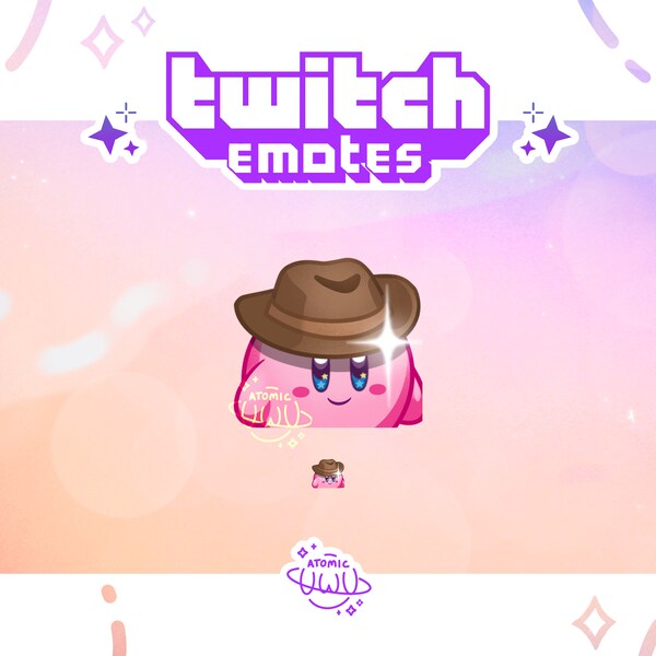 Twitch Cowboy Emotes - Etsy