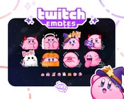 20 Emote Bundle for Twitch Streamers, Discord, Youtube Cute, Kawaii ...