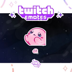 Kirby Gib / Hold Me Twitch & Discord Emote - Etsy