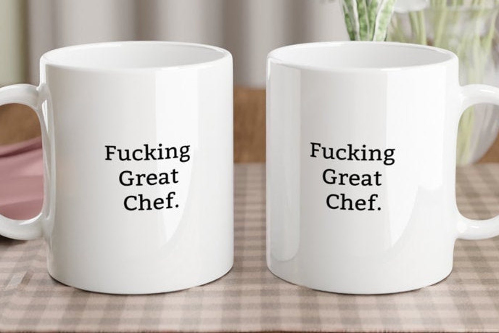 Funny Chef Mug, Gift for Chefs, Rude Mug, Funny Mug, Rude Gift, Gift ...