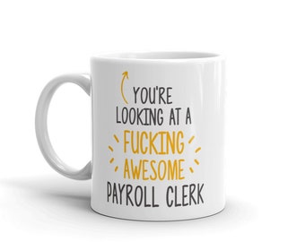 Payroll HR Manager Gift Payroll Clerk Payroll Specialist - Etsy