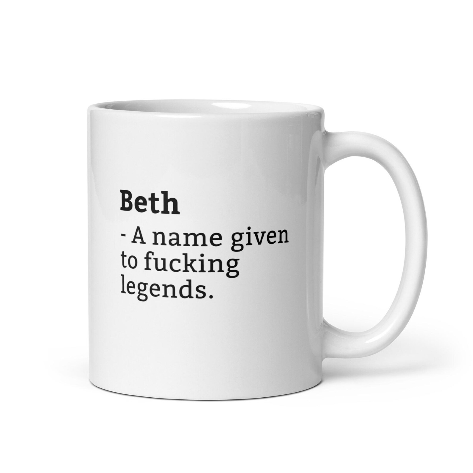 Beth Mug-funny Beth Mug-beth Birthday Mug-gift for Beth-mug for Beth ...