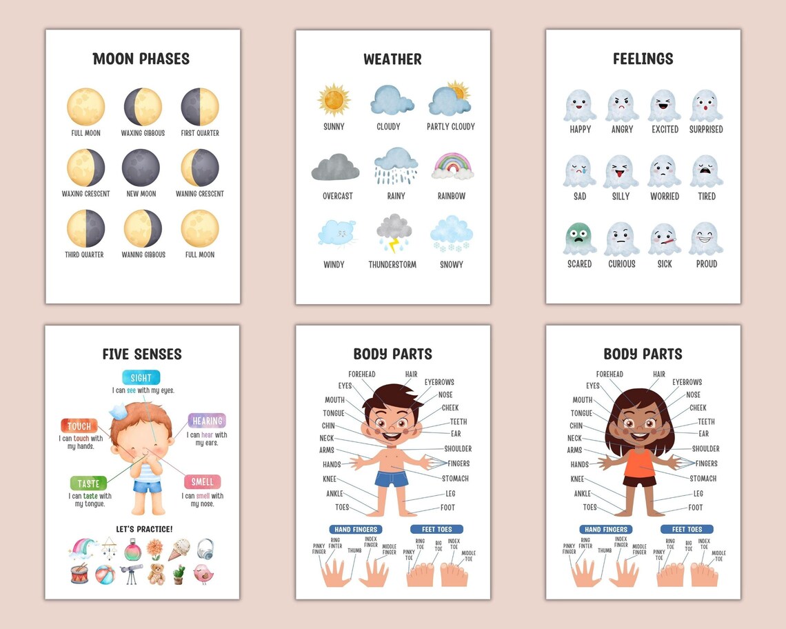 Educational Posters, Classroom Posters, Homeschool Printables Wall Art ...