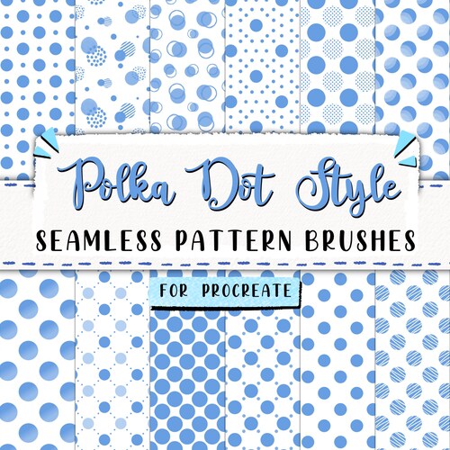 Procreate : Seamless Pattern Brushes Simple Set - Etsy