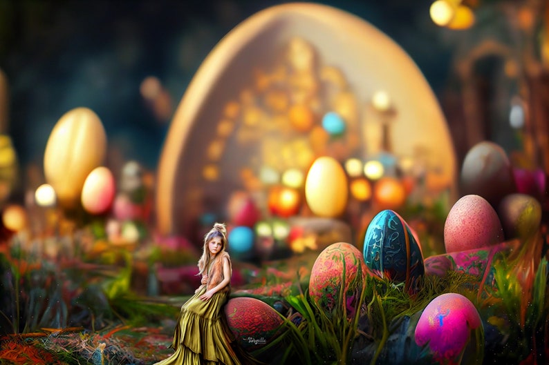 25 Easter Digital Backgrounds for Photography Photoshop - Etsy
