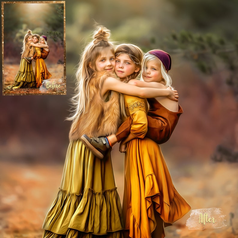 Painterly Photoshop Action Painterly Effect Digital Art - Etsy