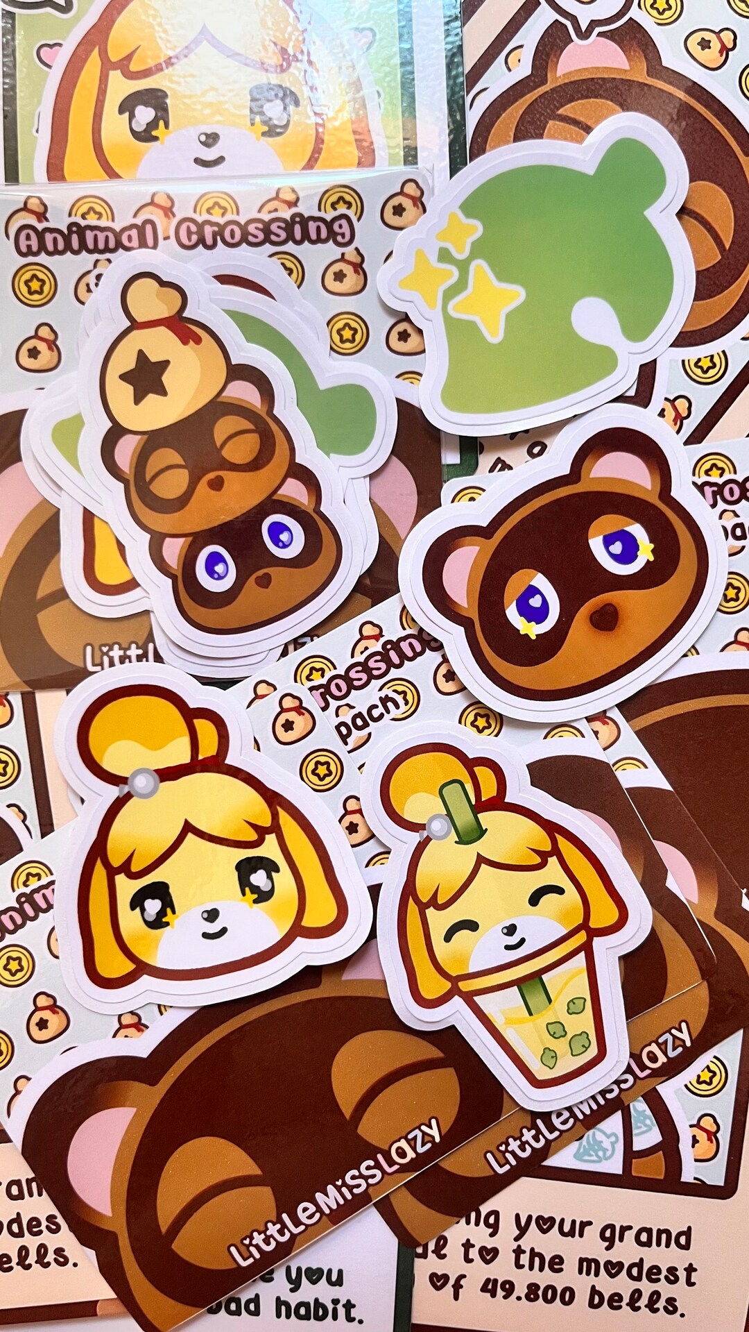 Pack De Pegatinas Kawaii Animal Crossing, Cute Stationery, Sticker Pack ...