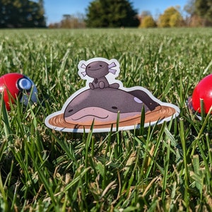 Pokemon Clodsire and Wooper Stickers / Matte Vinyl / Waterproof / 2in ...