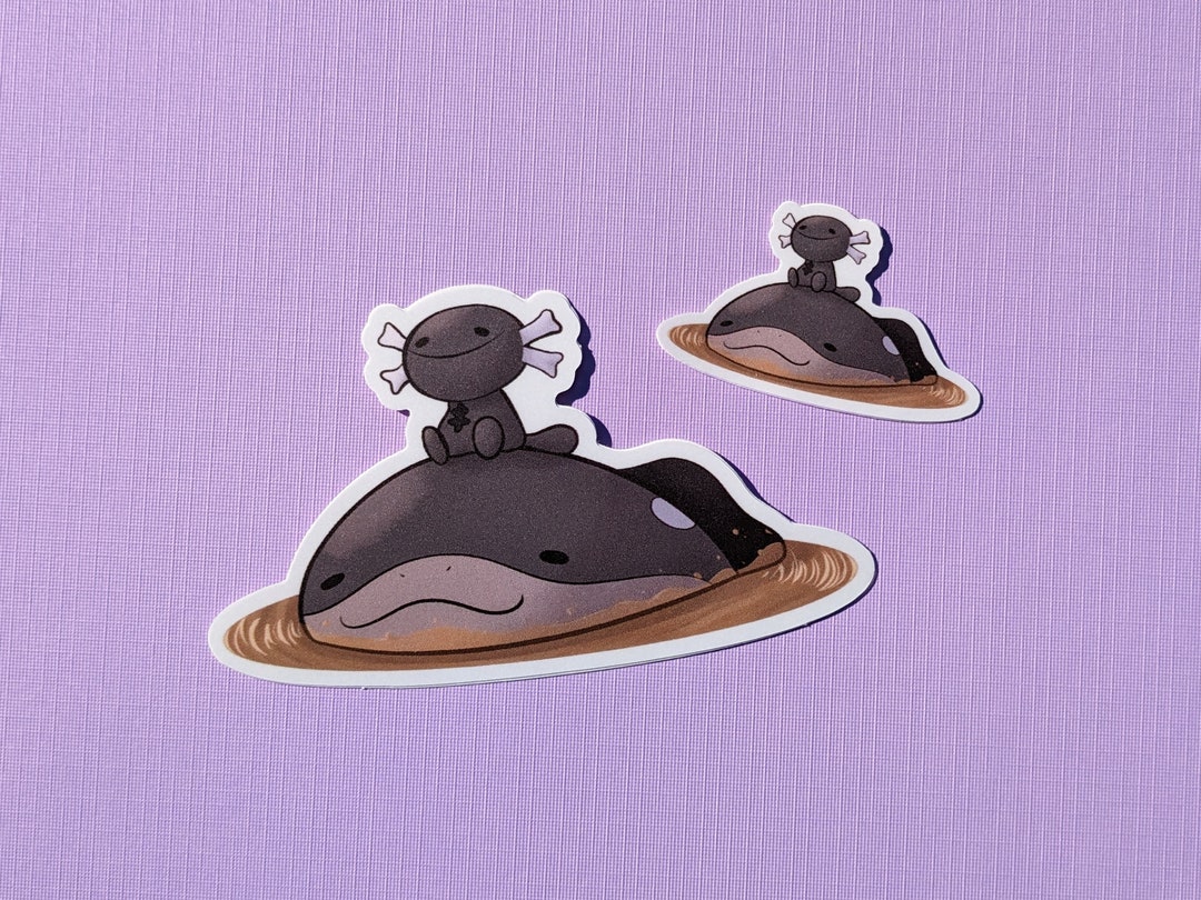 Pokemon Clodsire and Wooper Stickers / Matte Vinyl / Waterproof / 2in ...