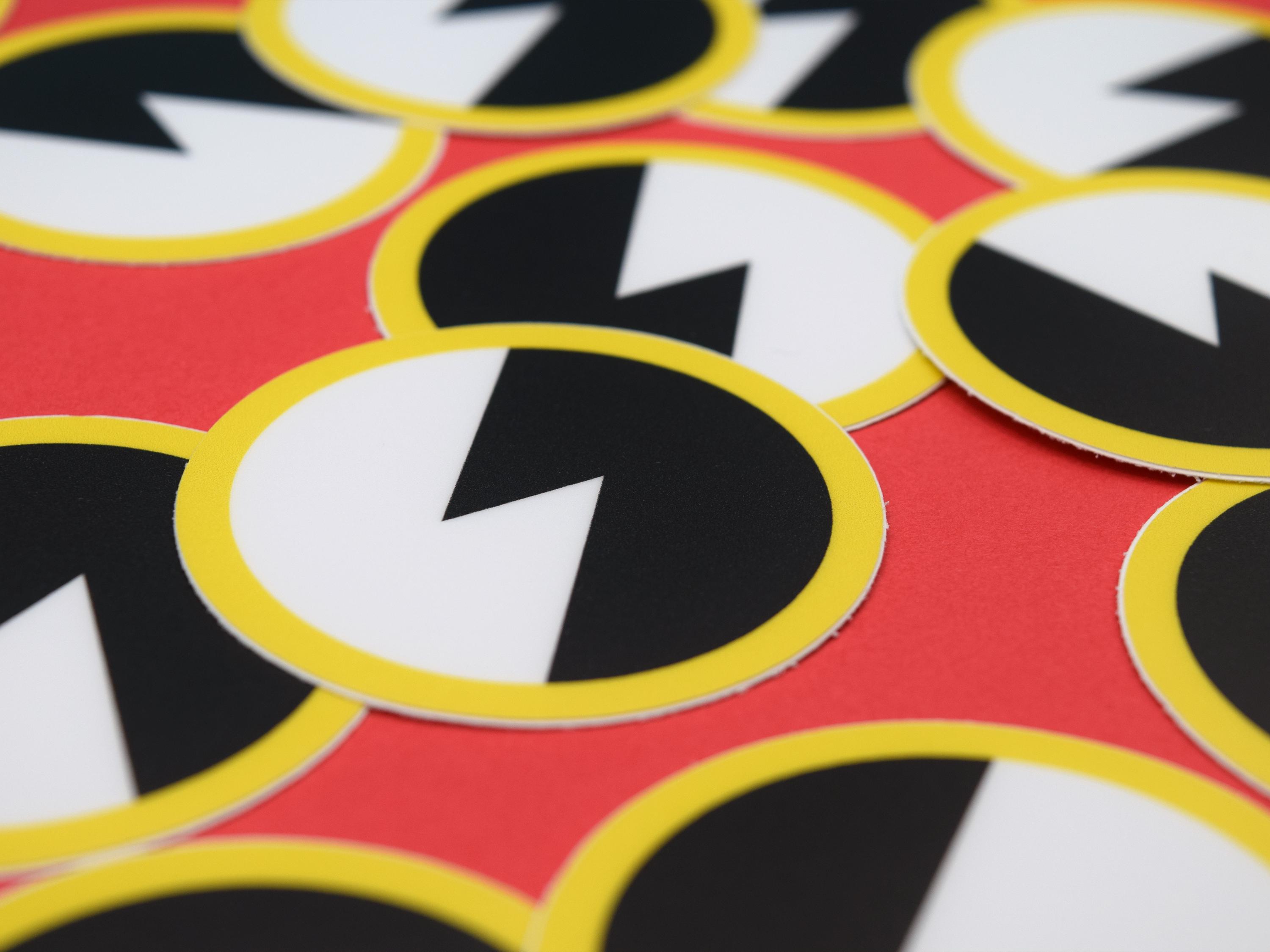 Megaman Protoman Roll EXE Symbol Stickers | 2 Inches Round | Matte ...