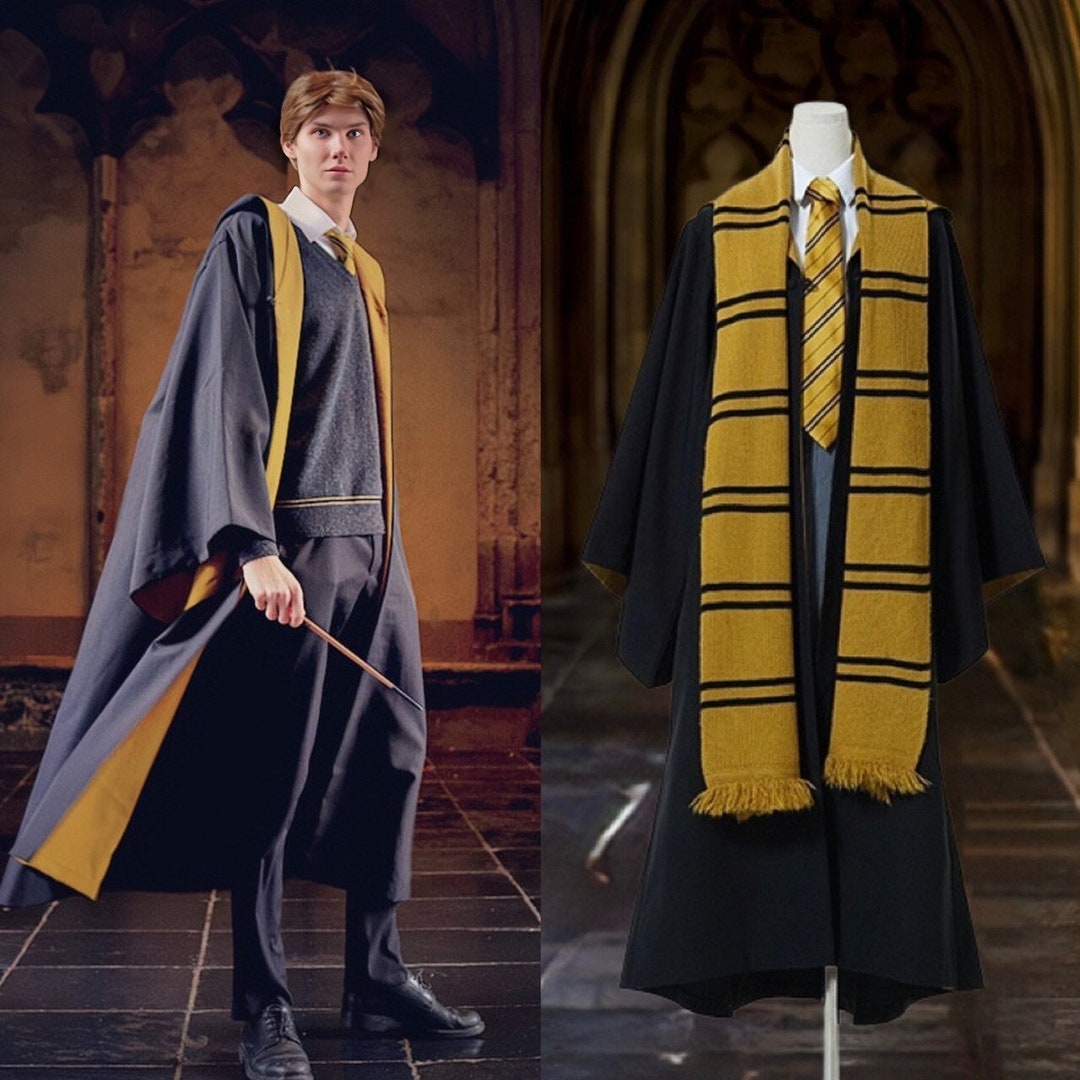 Wizard Robe Hufflepuff Inspired - Etsy