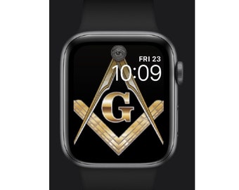 Masonic Apple Watch Face - MASW001 - Etsy