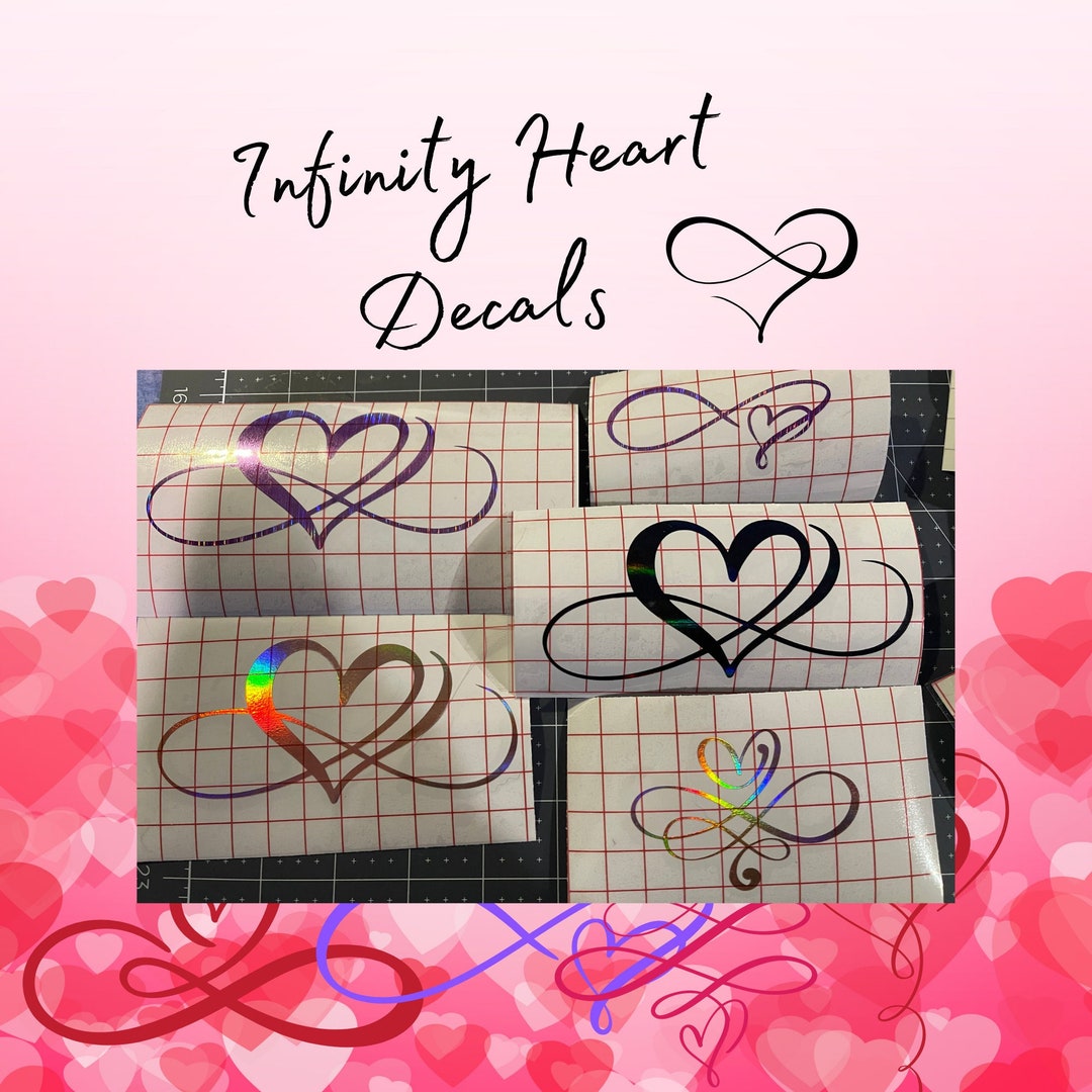 Infinity, Heart, Designer Decals, Valentine's Gifts, Anniversary, I ...