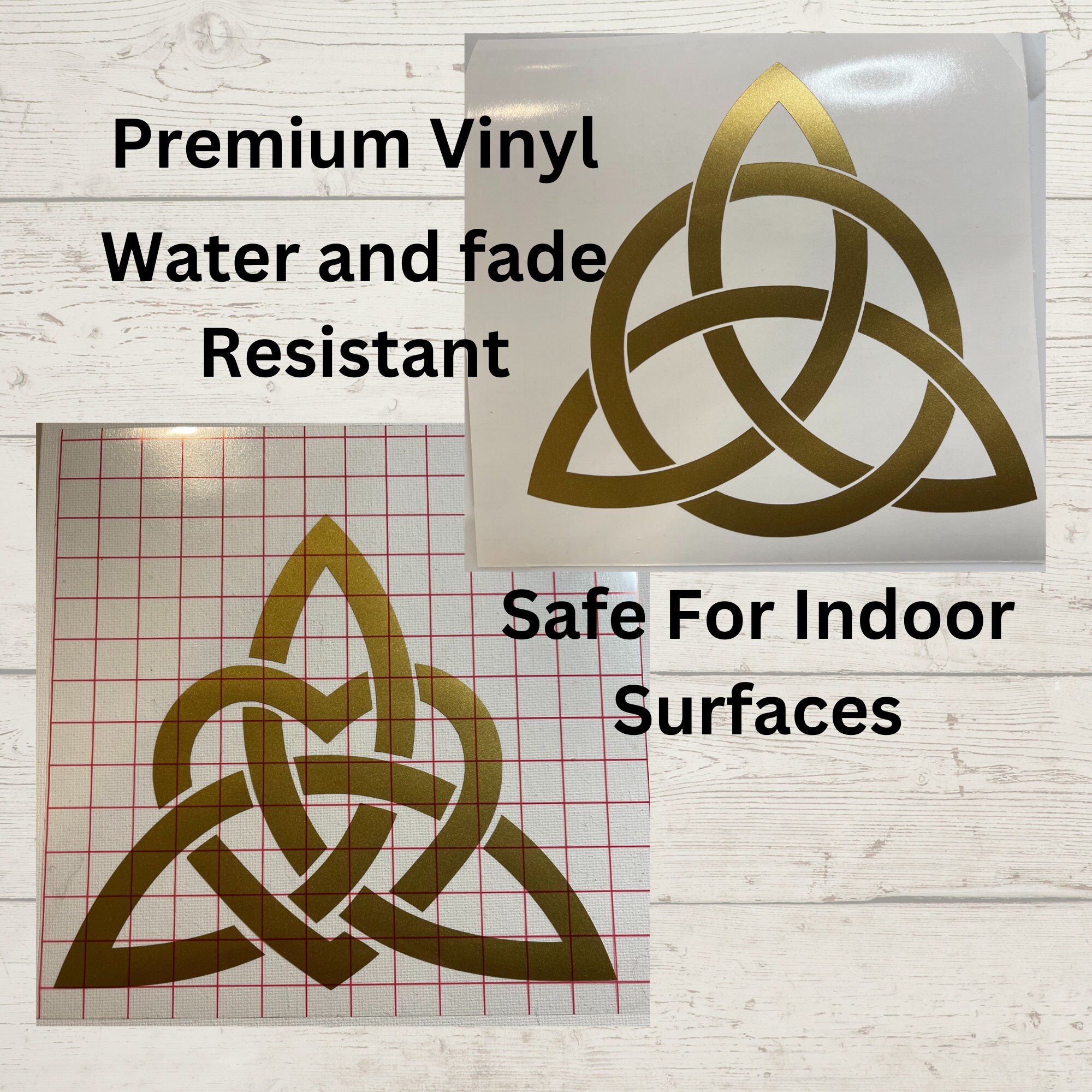 Celtic Wall Art Vinyl Decal Removable Trinity Seasons - Etsy