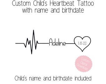 Pacemaker Temporary Fake Tattoo Sticker set of 2 - Etsy