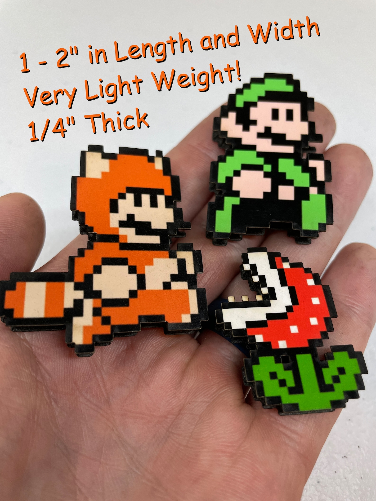 Magnets Mario Bros 3 Nintendo Super Mario Brothers - Etsy