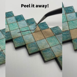 Minecraft Hoe DIY Coloring Video Game Arts and Crafts - Etsy