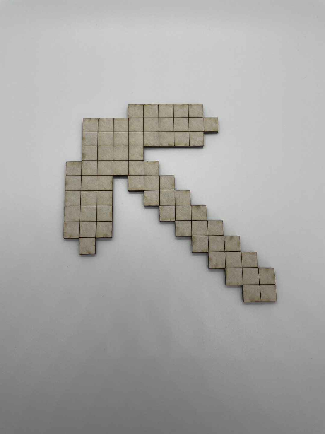 Minecraft Pickaxe - DIY Coloring - Video Game Arts and Crafts - Etsy