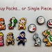 Magnets Mario Bros 3 Nintendo Super Mario Brothers - Etsy
