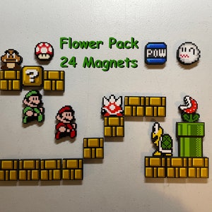 Magnets - Mario Bros 3 - Nintendo Super Mario Brothers Characters and ...