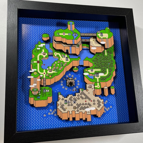 Super Mario Bros. 3 Map - Etsy
