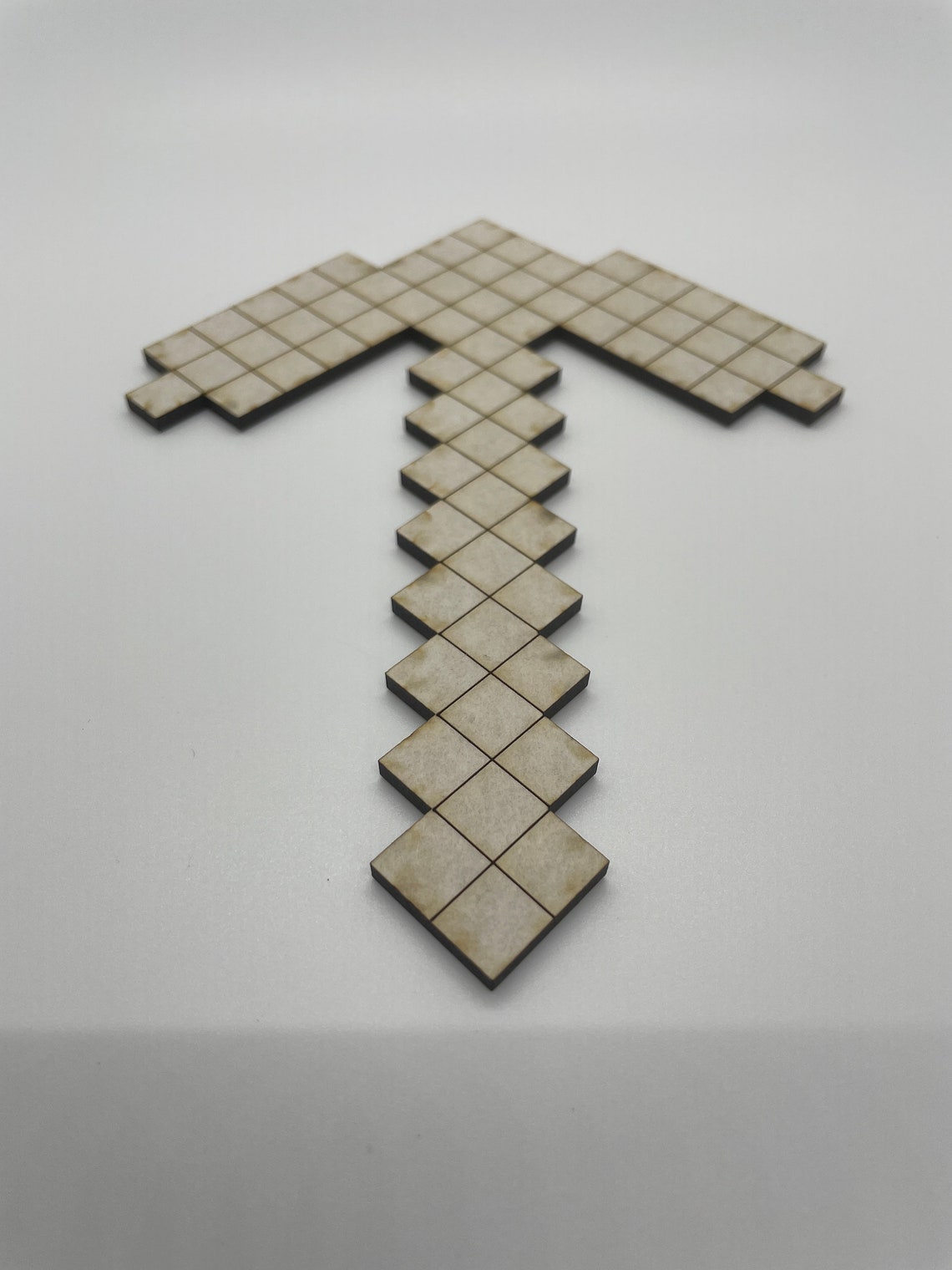 Minecraft Pickaxe DIY Coloring Video Game Arts and Crafts - Etsy