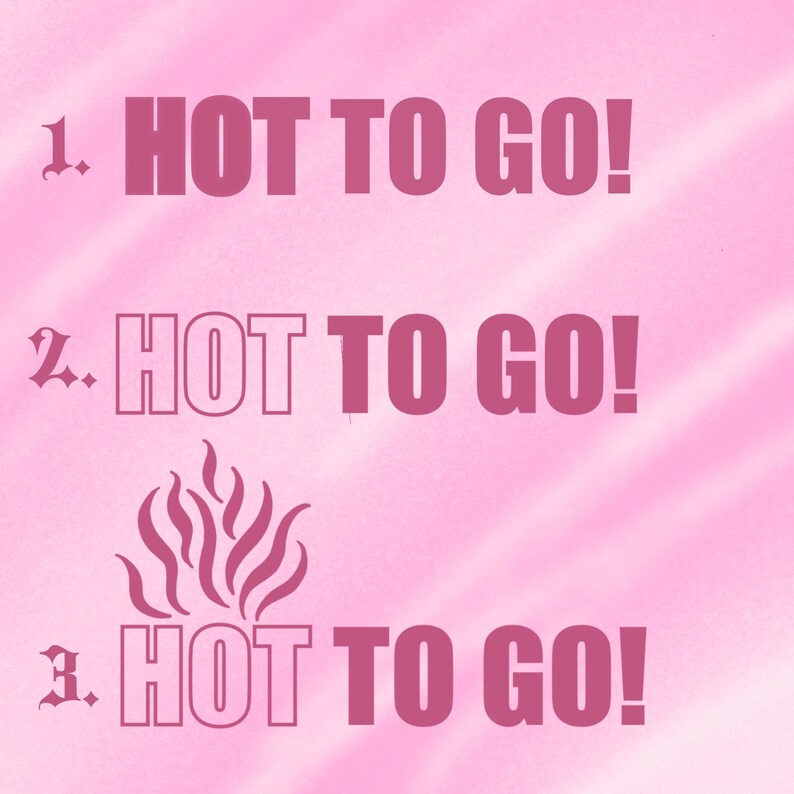 HOT TO GO Decal Sticker Chappell Roan Inspired Midwest Princess Western ...