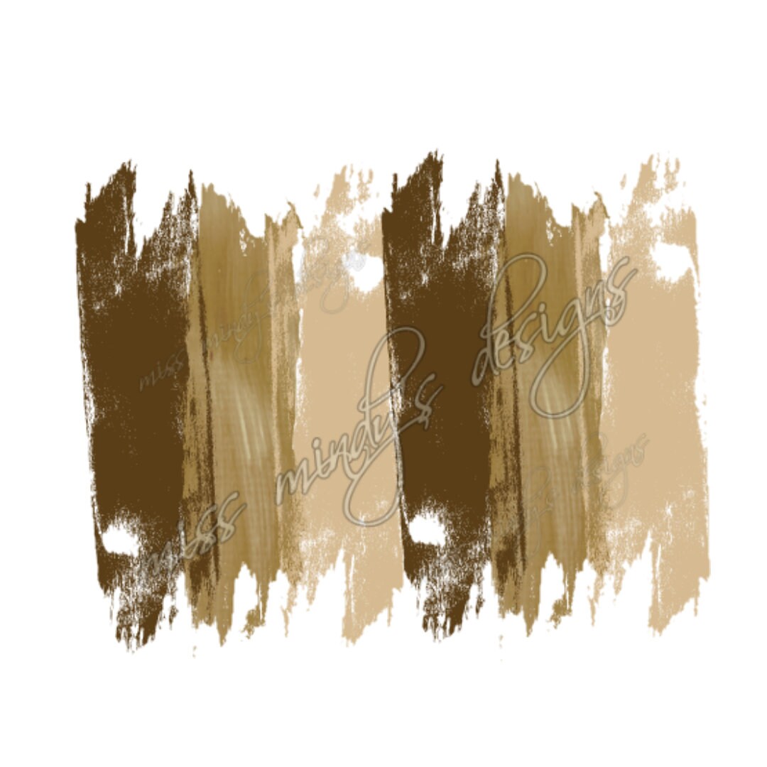 Brown,tan,brush Stroke,, Sublimation - Etsy