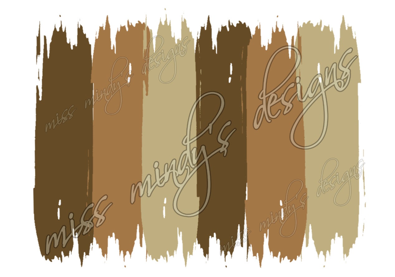 Brown,tan,brush Stroke,, Sublimation - Etsy