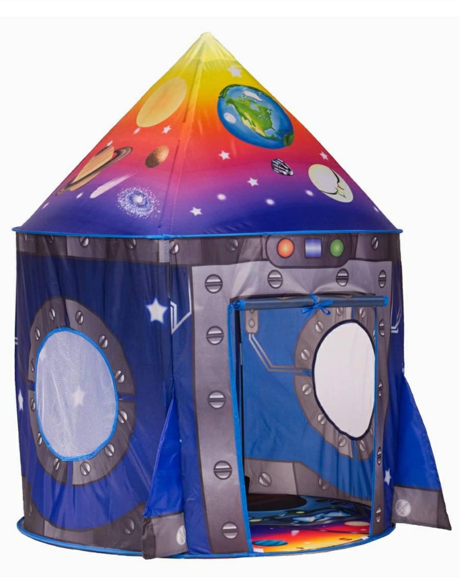 Rocket Ship Play Tent Playhouse Unique Space and Planet Design | Etsy